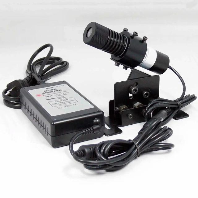 12V Green Laser Line Generator 520nm 20mW Line Laser Maker: AIMLASER